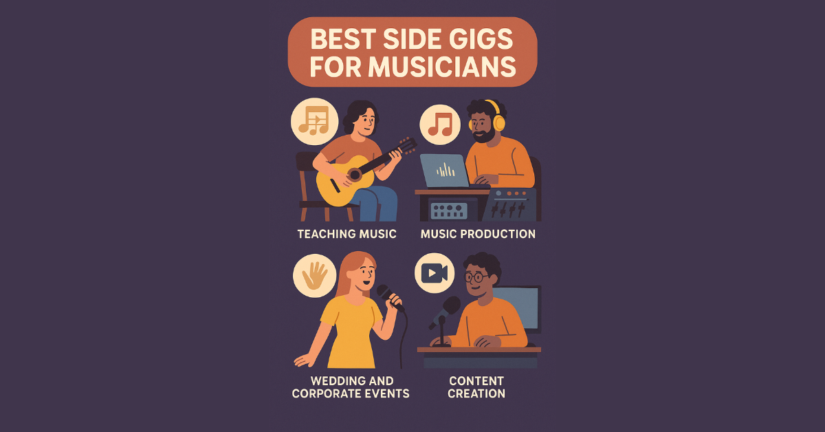 Best Side Gigs for Musicians | Artist Heat