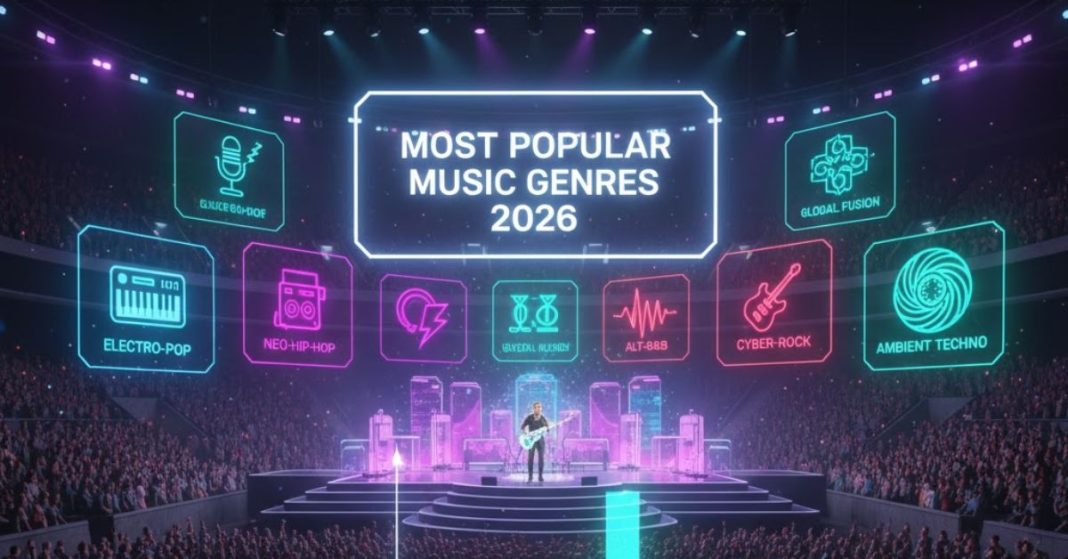 Most Popular Music Genres 2026 | Artist Heat