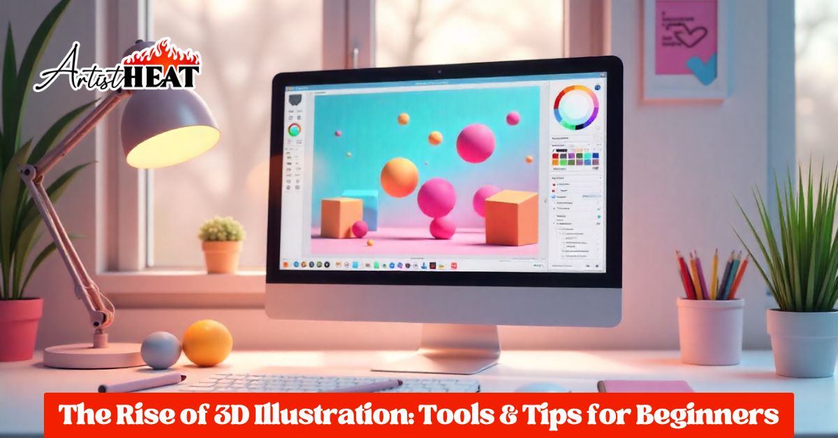 The Rise of 3D Illustration : Tools & Tips for Beginners